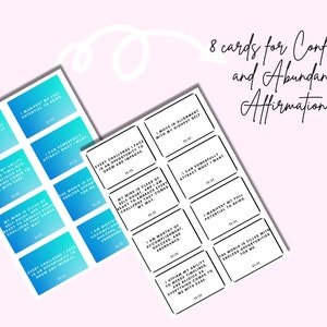 Positive Affirmation Cards Printable | Affirmation Deck | Manifestation ...
