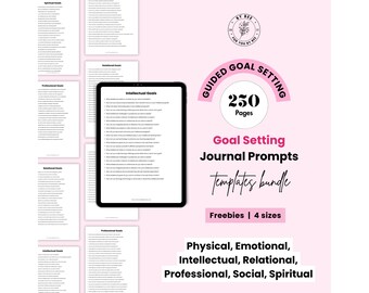 2025 Goal Setting Planner - Etsy