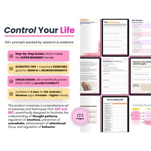 Self Care Planner, Self Worth, Self Discovery Journal, ADHD Planner ...