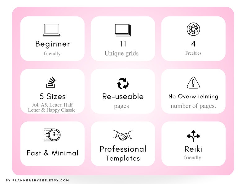 Reiki Business Grids Printable Reiki Grid Digital Reiki - Etsy