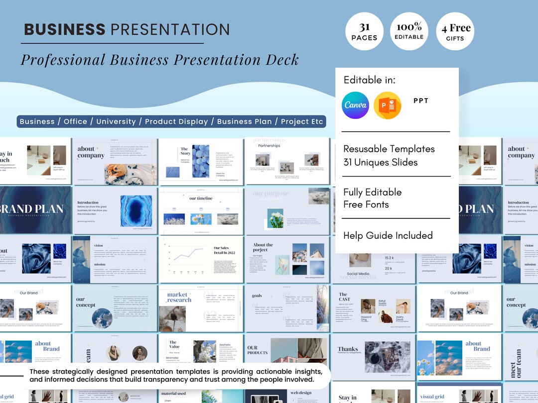 Business Powerpoint Templates Slide Bundle PPTX, Marketing Presentation ...
