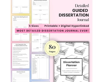 DISSERTATION Planner Student Thesis Project Final Year Undergraduate A4 ...