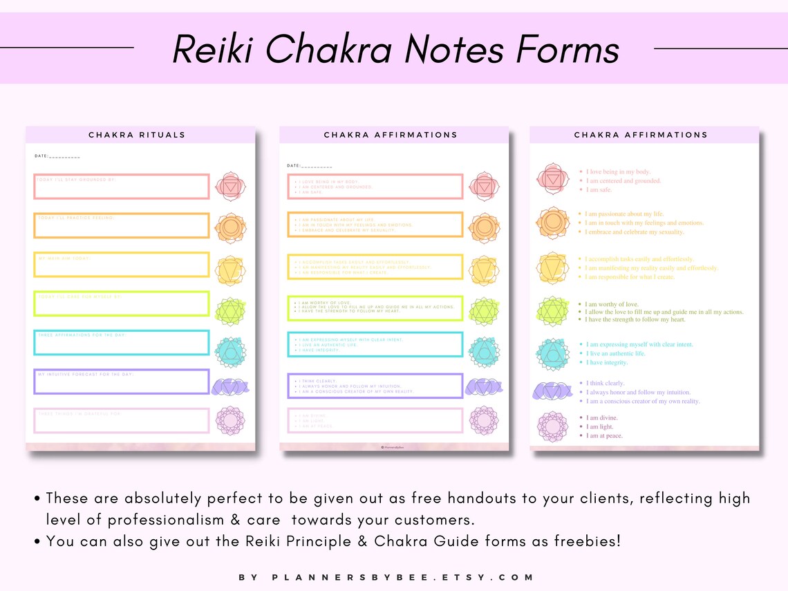 Reiki Master & Intake Form Distant Reiki Form Reiki - Etsy Australia