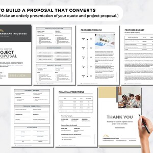 Project Proposal Template, Editable Business Proposal Templates ...