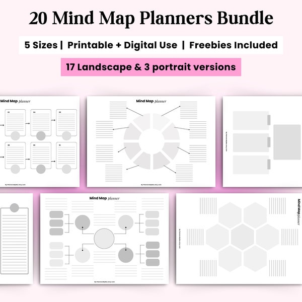 Brain Dump Template - Etsy