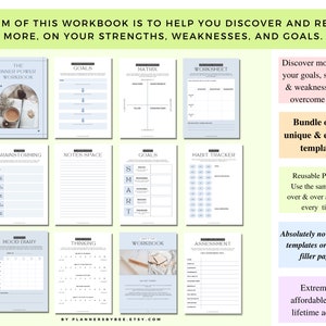 Mindfulness Mental Health Kit Self Care Checklist Self-care - Etsy