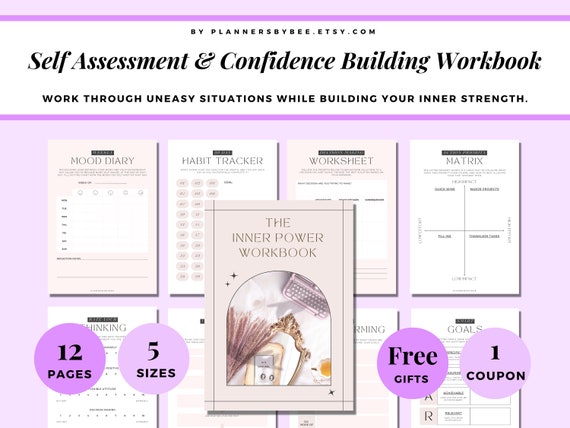 Self Love Workbook Self Care Printable Self Esteem - Etsy