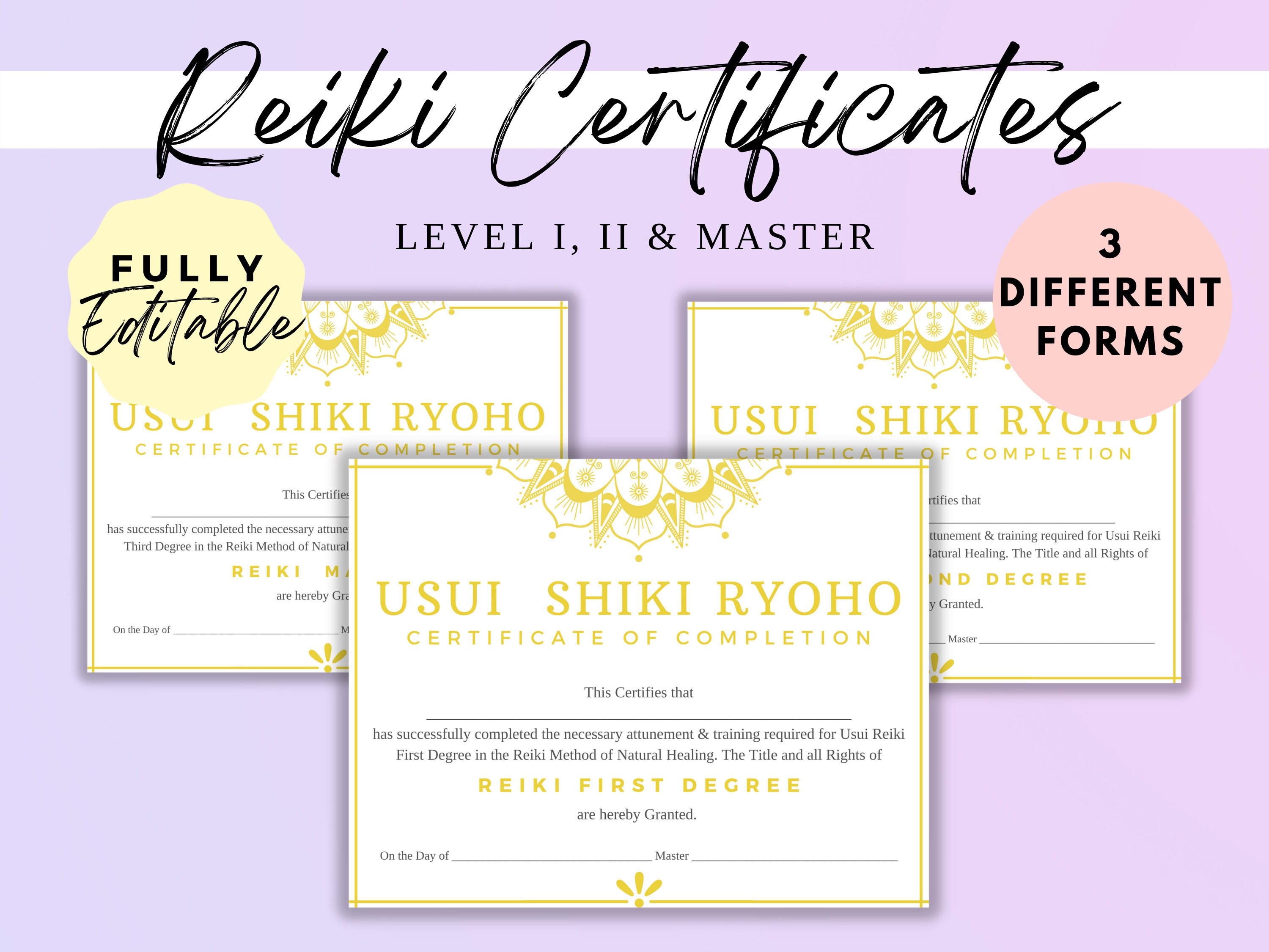 Reiki Session Form Bundle Reiki Post-session Form Bundle - Etsy
