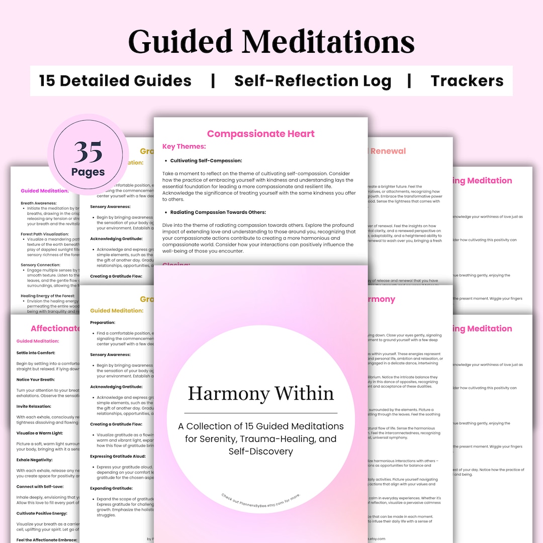 Guided Meditation Prompts, Mindfulness Meditation, Loving Kindness ...