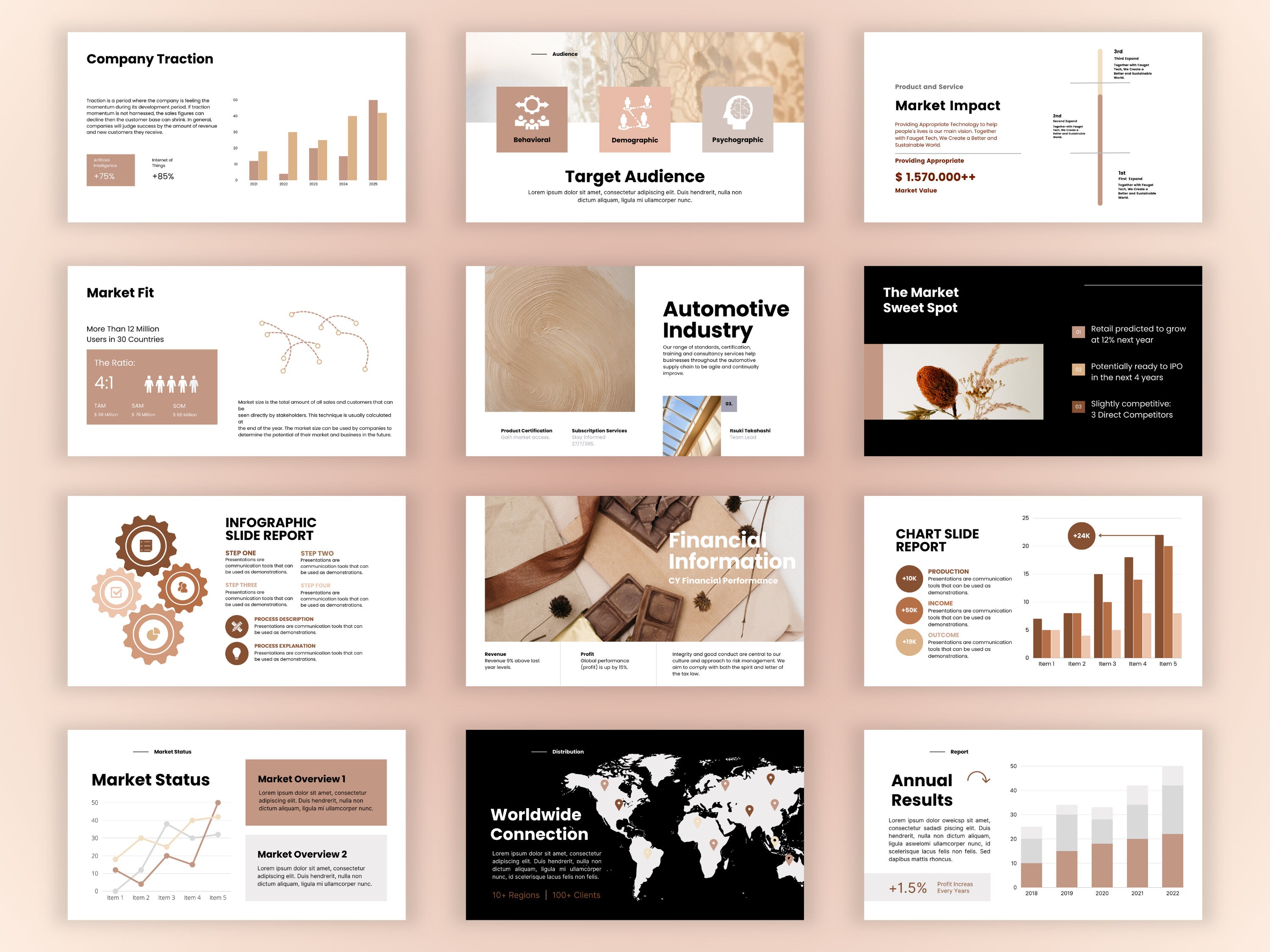Business Pitch Deck Template Business Plan Template Editable - Etsy