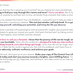 Self Care Planner, Self Worth, Self Discovery Journal, ADHD Planner ...