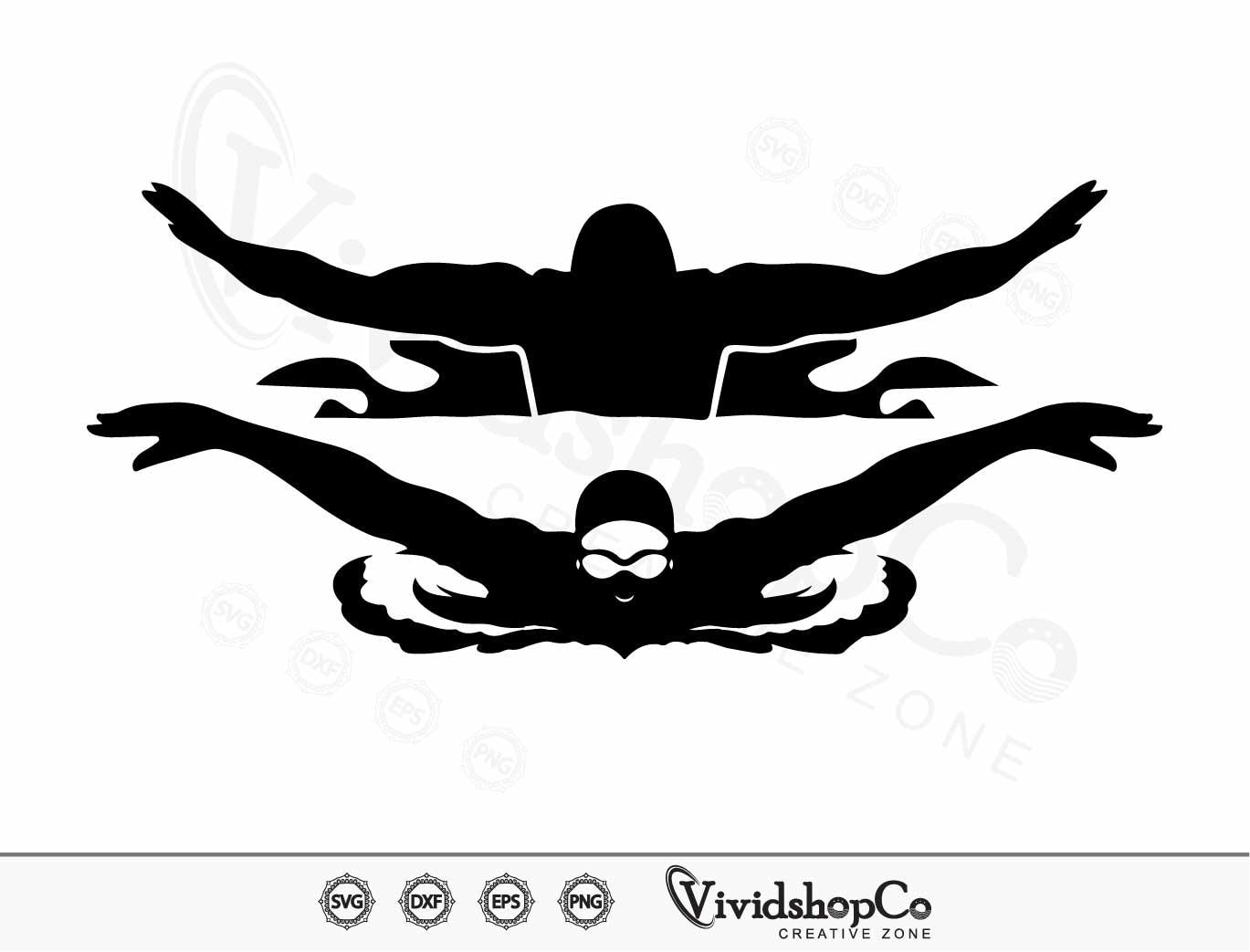Swimming #2 Svg, Swimming Svg, Swim Svg, Clipart, Cut Files for ...
