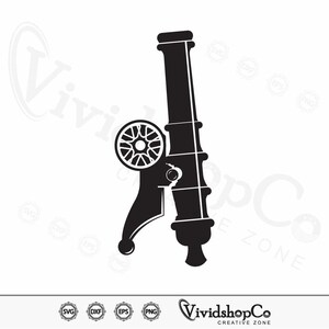 Cannon SVG, Military Weapon Svg, Cannon Clipart, Cannon Icon Svg ...
