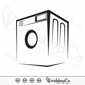 Washing Machine SVG, Washer SVG, Washing Machine Clipart, Laundry ...