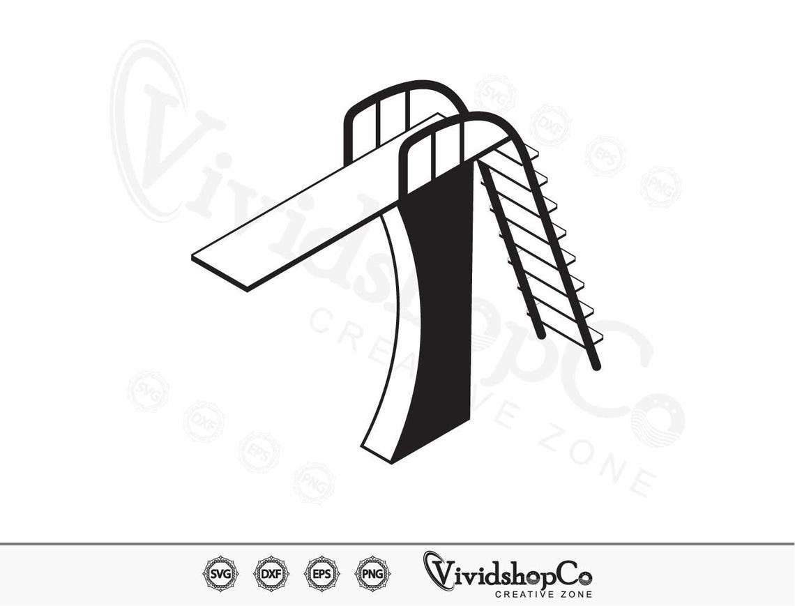Sprungbrett SVG, Schwimmbad svg, Pool svg, Pooltreppe svg, Poolstufen ...