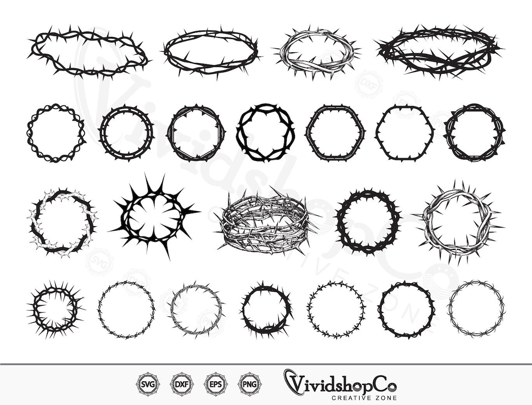 Crown Thorns SVG, Thorns Svg, Crown Thorns Vector, Silhouette, Cricut ... Crown Thorns SVG, Thorns Svg, Crown Thorns Vector, Silhouette, Cricut ...