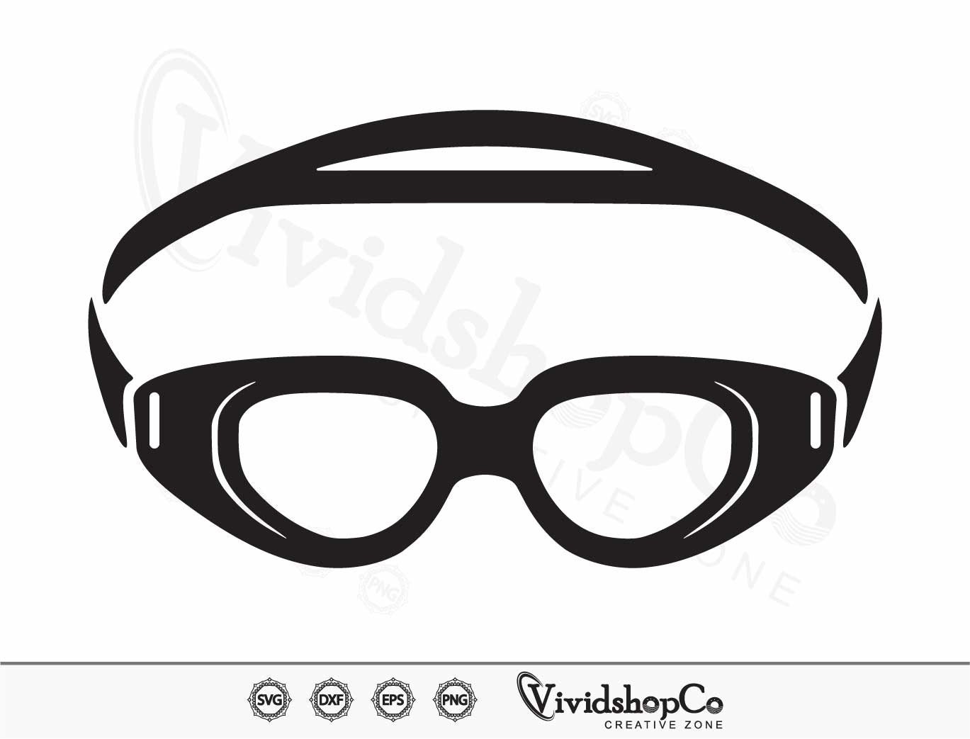 Swimming Goggles SVG, Swim Goggles Svg, Swimmer Svg, Goggles Svg ...