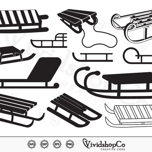 Wooden Sled - Etsy