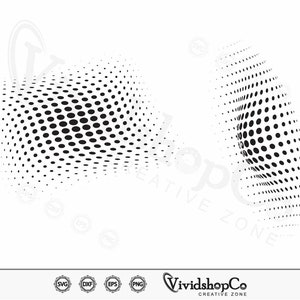 Halftone Dots SVG, Halftone, Comic Dot Pattern, Dotted Pattern Svg ...