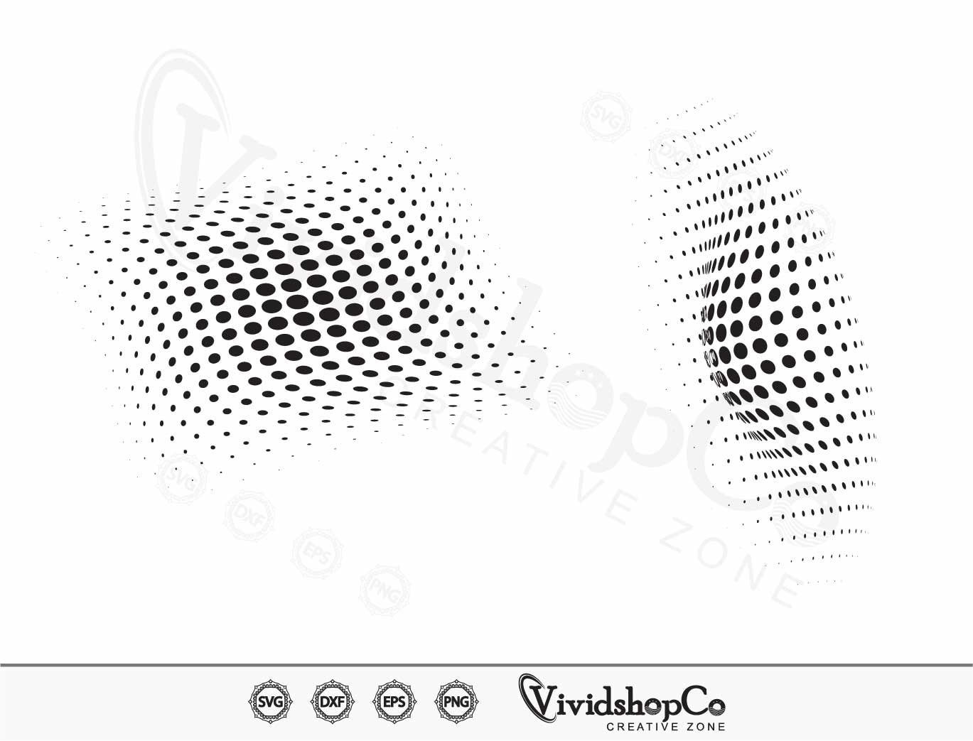 Halftone Dots SVG, Halftone, Comic Dot Pattern, Dotted Pattern Svg ...