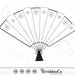 Hand Fan Svg, Japanese Fan Svg, Folding Hand Fan Svg, Spanish Fan Svg ...