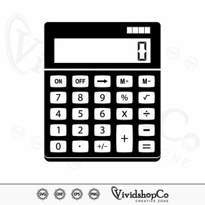 Calculator SVG, Math Svg, Scientific Calculator Svg, School Svg ...