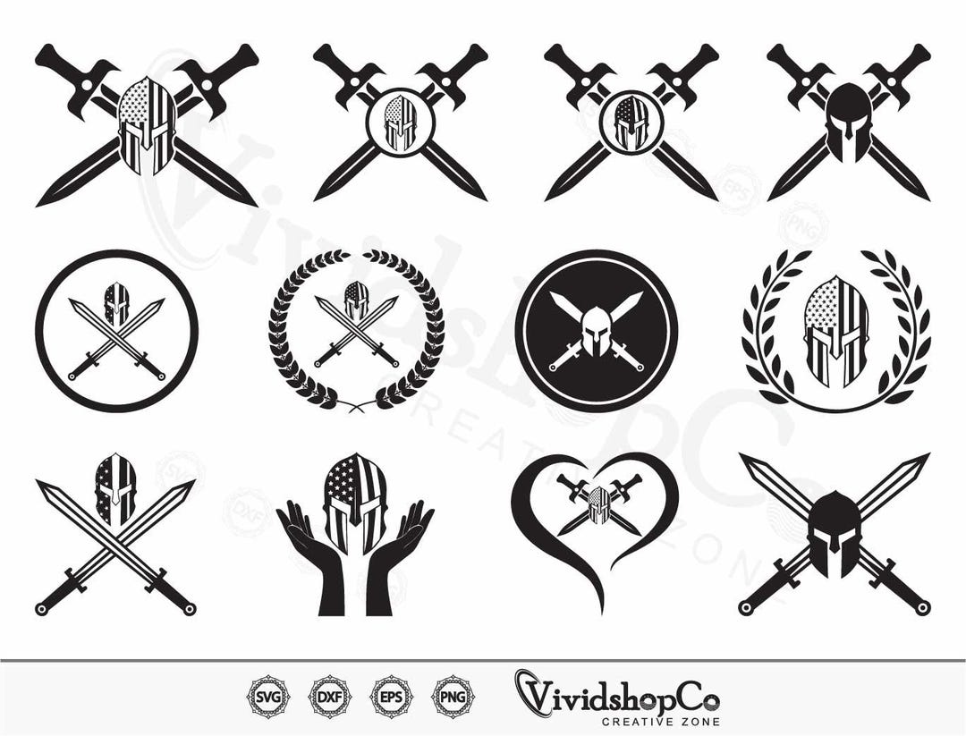 Spartan Helmet SVG, Spartan Svg, Helmet Svg, Us Flag Svg, Clipart, Cut ...