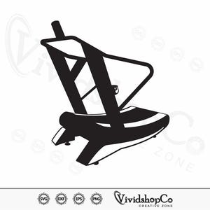 Treadmill SVG, Workout Svg, Exercise Svg, Running Machine, Gym Svg ...