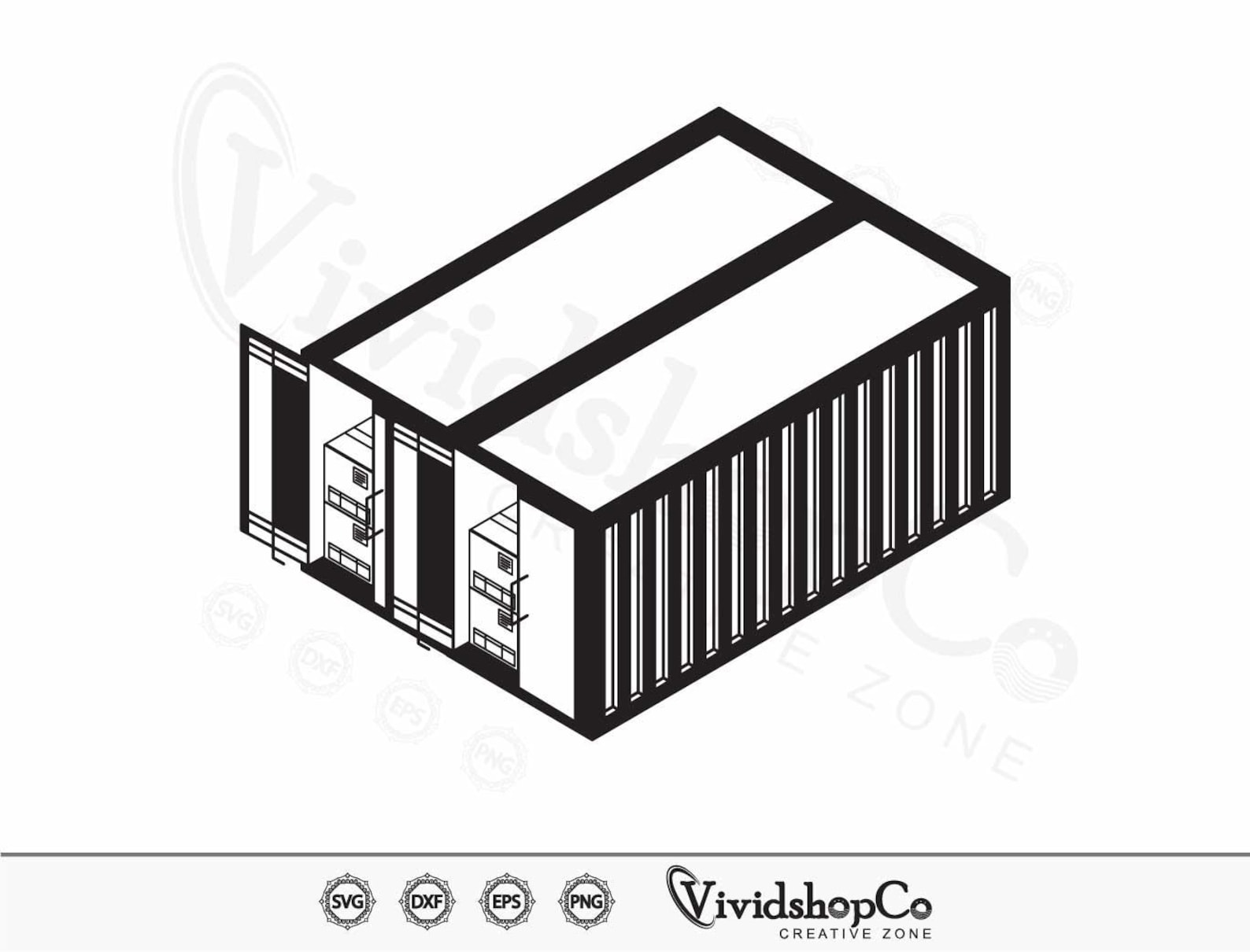Shipping Container Svg, Shipping Svg, Container Svg, Shipping Container ...