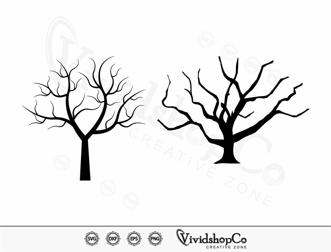 Tree Branch Svg, Clipart, Cut Files for Silhouette, Files for Cricut ...
