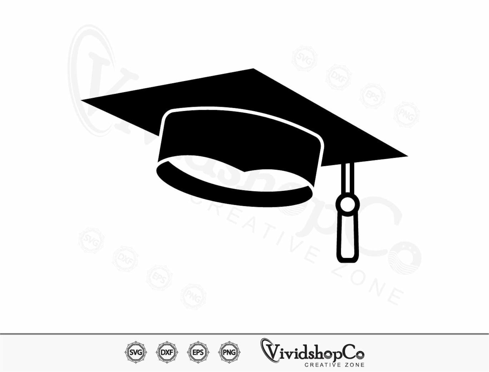Graduation Cap Svg, Graduate Svg, Diploma Svg, Degree Svg, Clipart, Cut ...