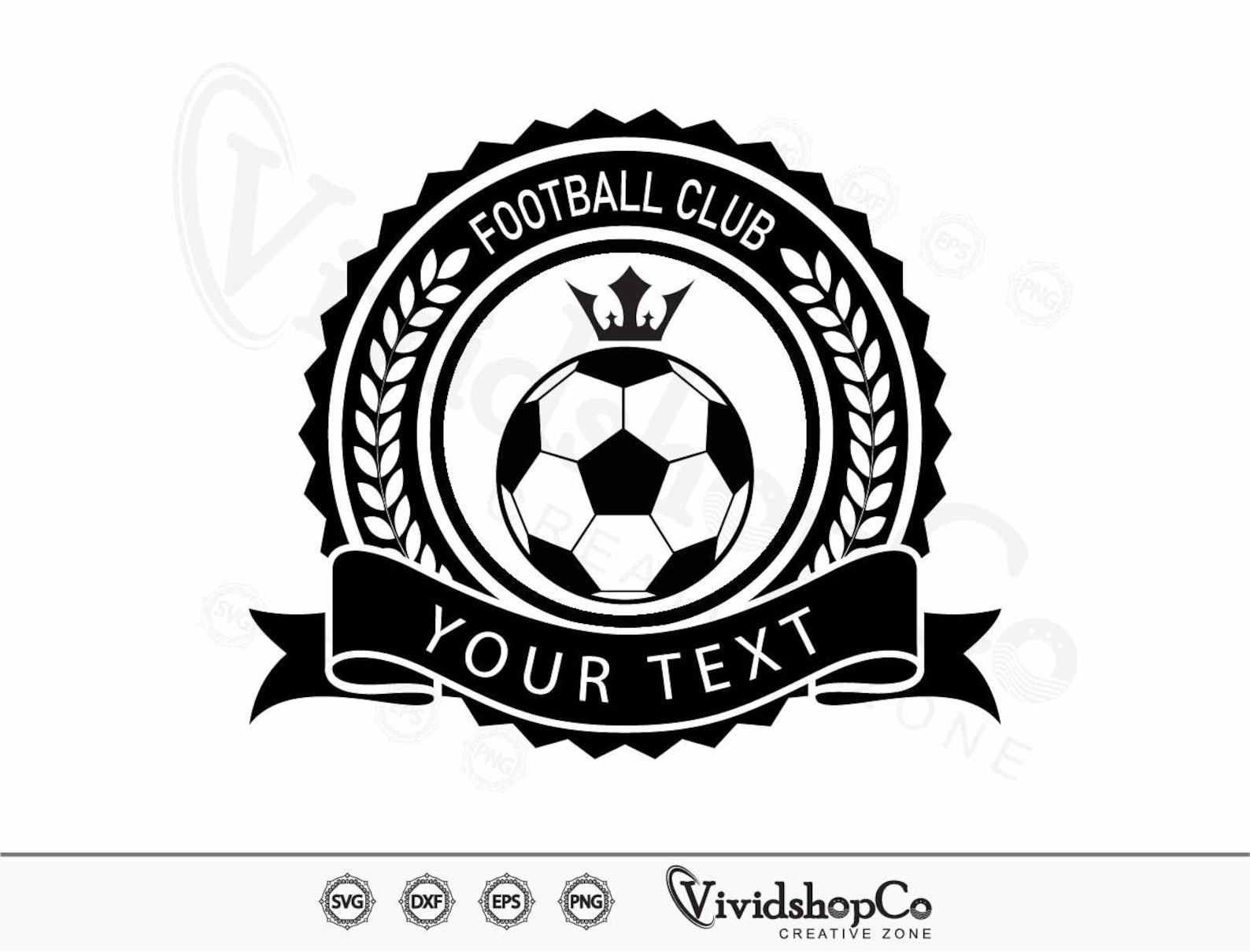 Soccer Club Svg Football Team Svg Sports Svg Soccer Club - Etsy