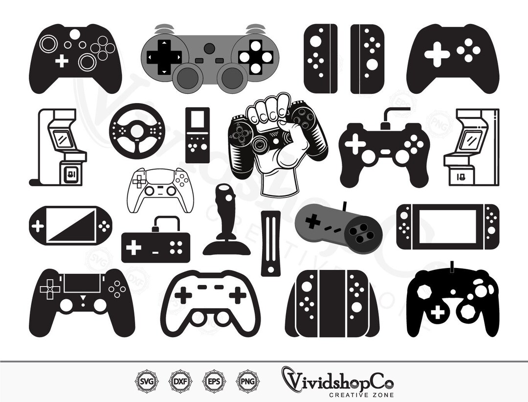 Game Controller SVG, Game Svg, Gaming Svg, Gamer Svg, Game Clipart, Cut ...