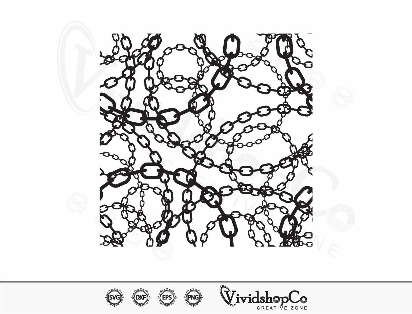 Chains SVG, Chain Link Svg, Breaking Chains Svg, Clipart, Cut Files for ...