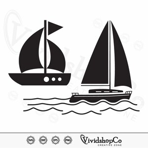Sailboats SVG, Sailing Boat Svg, Sailing Svg, Sailboat Clipart, Cut ...