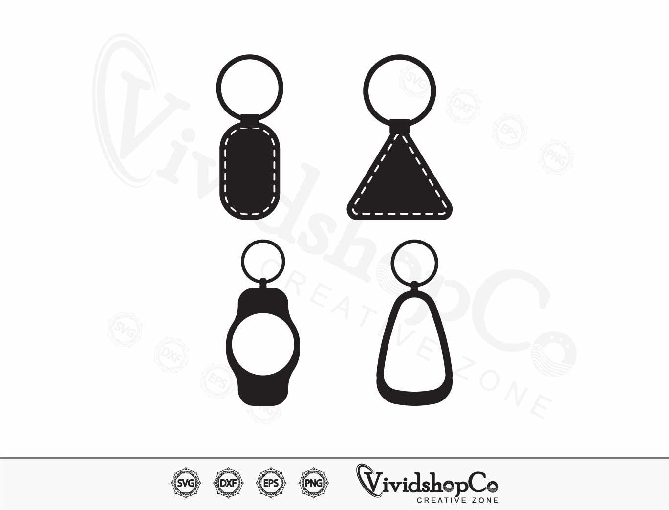 Key Holder SVG, Key Chain Svg, Keychain Svg, Key Ring Svg, Clipart, Cut ...