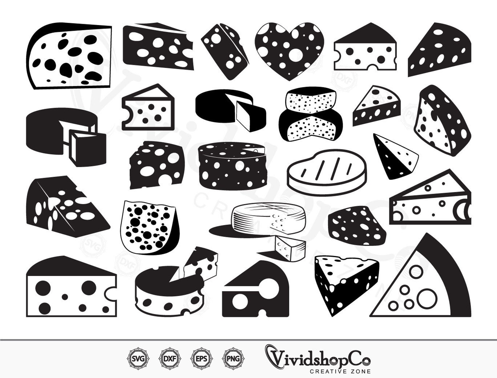 Queso SVG, Rebanada de queso svg, Imágenes prediseñadas, Archivos ...