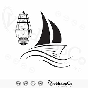 Sailboats SVG, Sailing Boat Svg, Sailing Svg, Sailboat Clipart, Cut ...