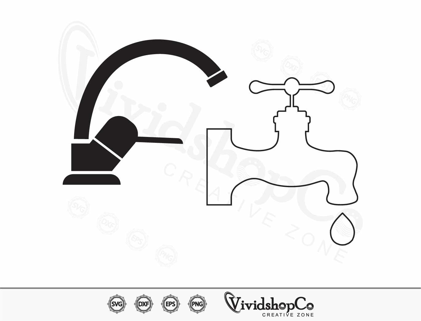 Faucet Silhouette