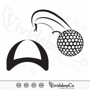 Golf Svg, Golf Ball Svg, Golf Club Svg, Clipart, Cut Files for ...