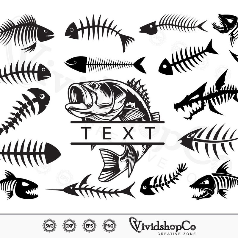 Fish Svg - Etsy