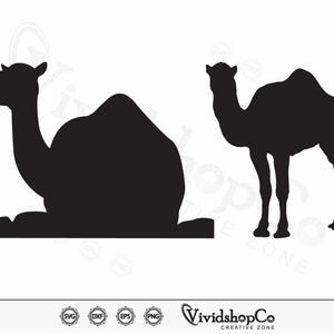 Camel SVG, Animal Svg, Clipart, Cut Files for Silhouette, Files for ...
