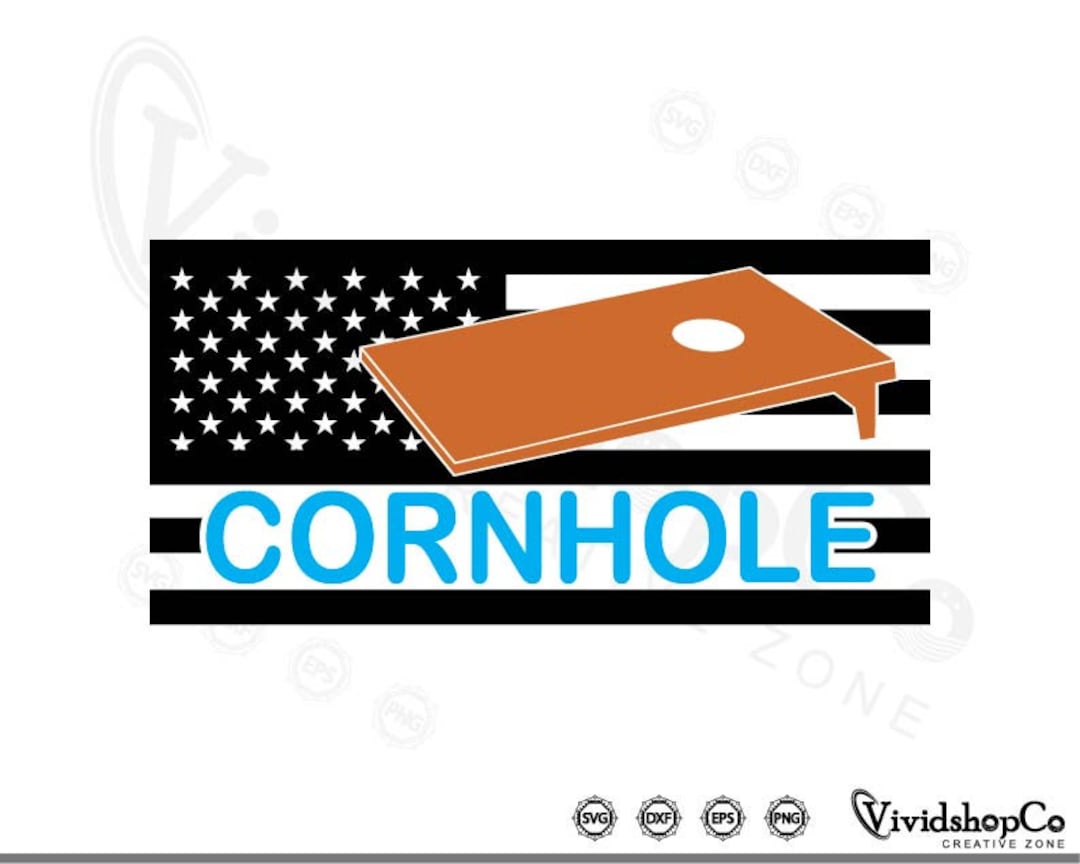 Cornhole Svg Clipart Cut Files for Silhouette Files for - Etsy Hong Kong