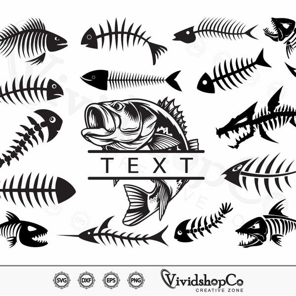 Fish Svg - Etsy