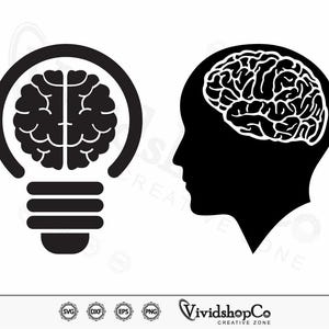 Brain Svg, Mind Svg, Genius Svg, Smart Svg, Intelligence Svg ...