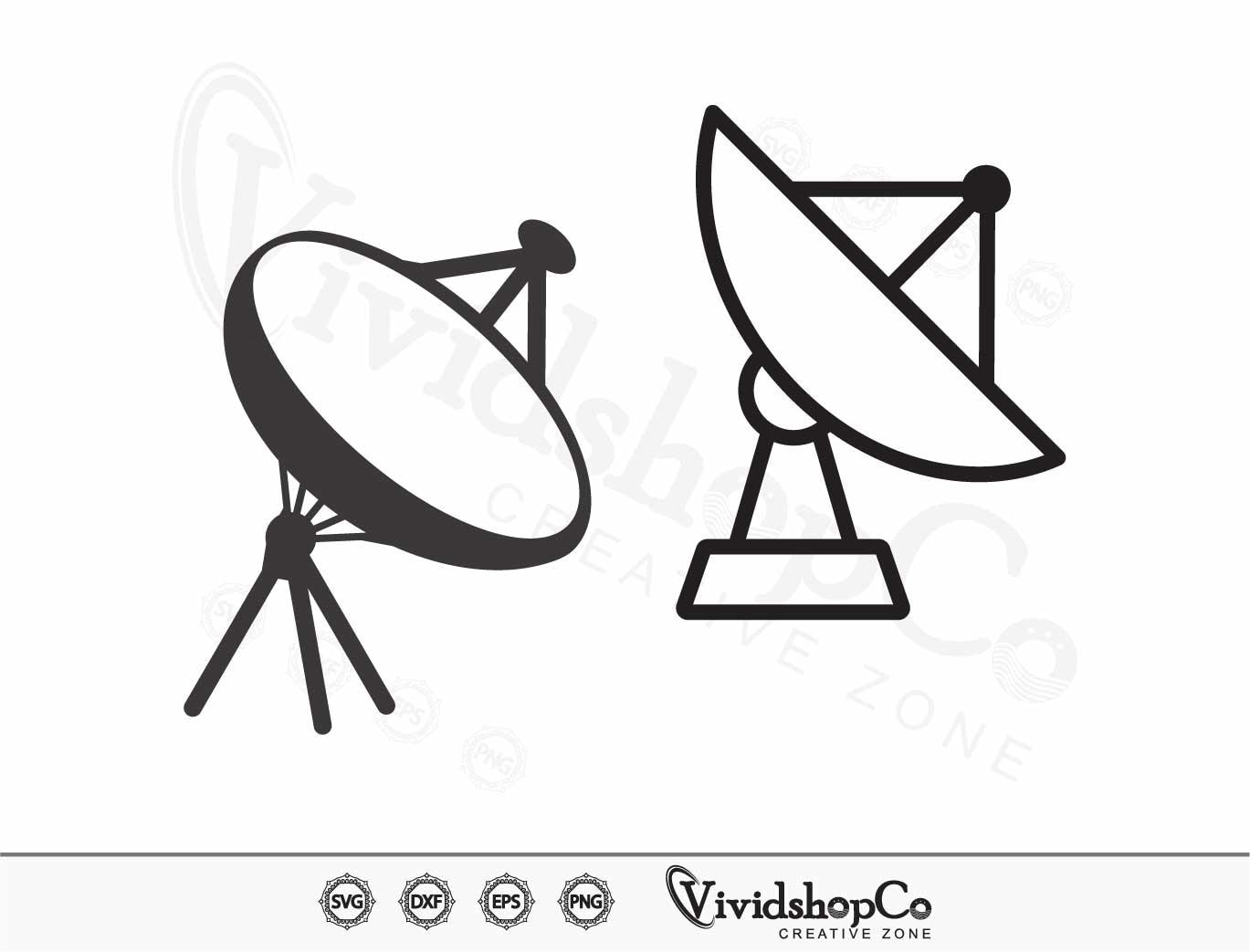 Satellite SVG, Satellite Dish Svg, Satellite Antenna Svg, Satellite ...