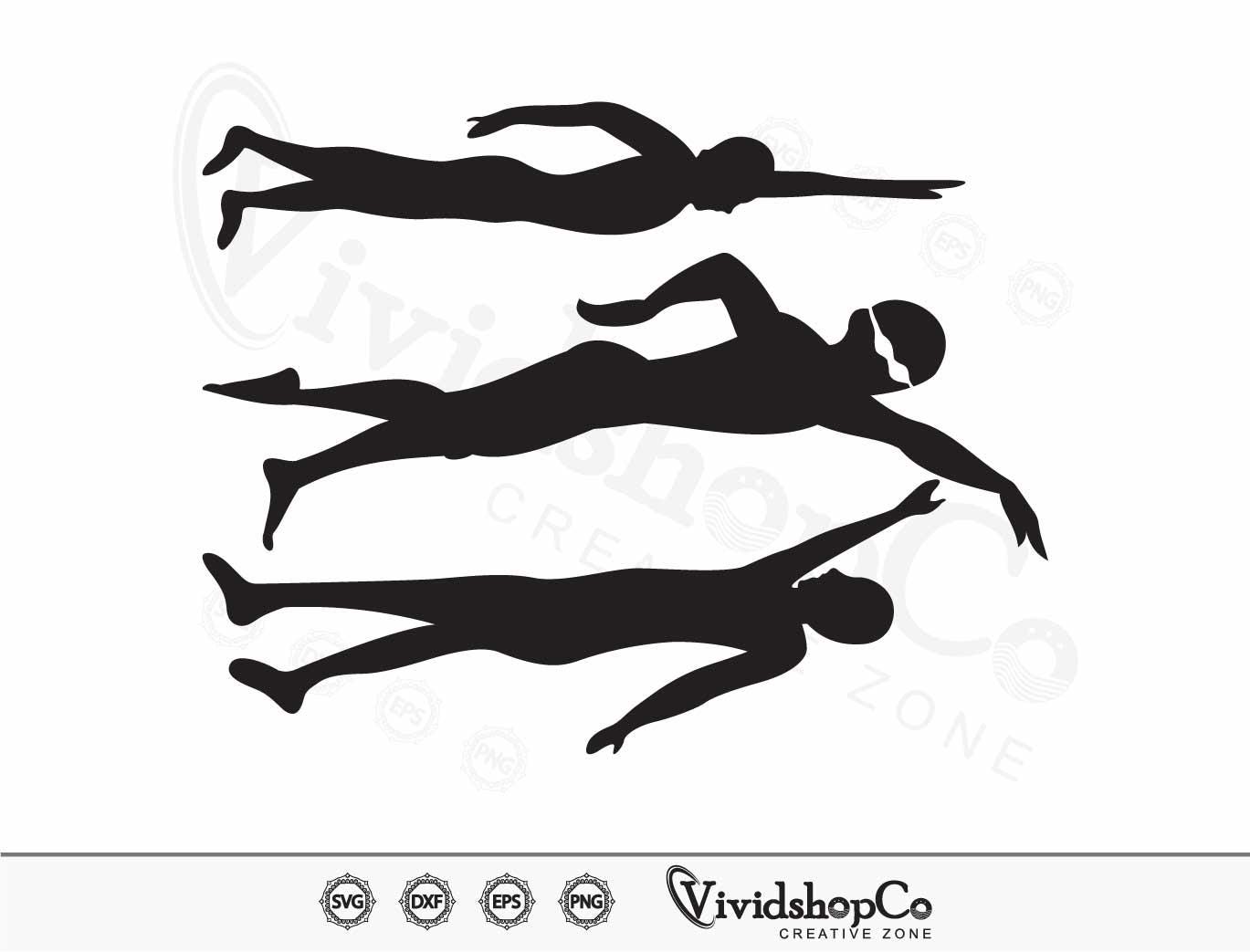 Swimming #3 SVG, Swimmer Svg, Swim Svg, Sports Svg, Clipart, Cut Files ...