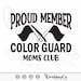 Color Guard Flags SVG, Color Guard Svg, Color Guard Mom Svg, | Color ...