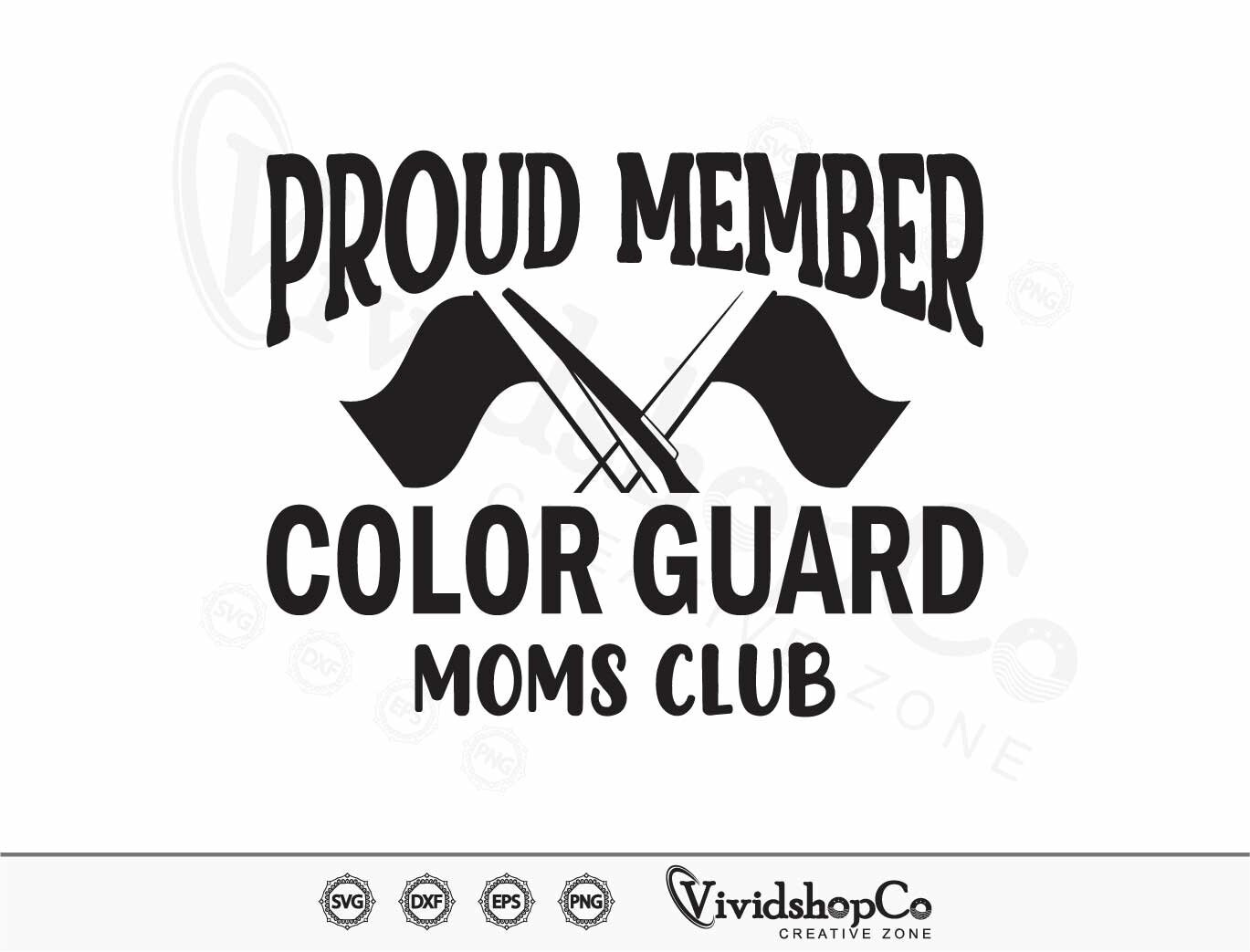 Color Guard Flags SVG, Color Guard Svg, Color Guard Mom Svg, | Color ...