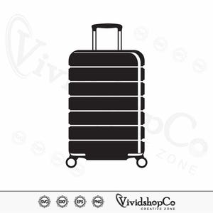 Luggage SVG, Suitcase Svg, Travel Bag Svg, Bag Svg, Clipart, Cut Files ...